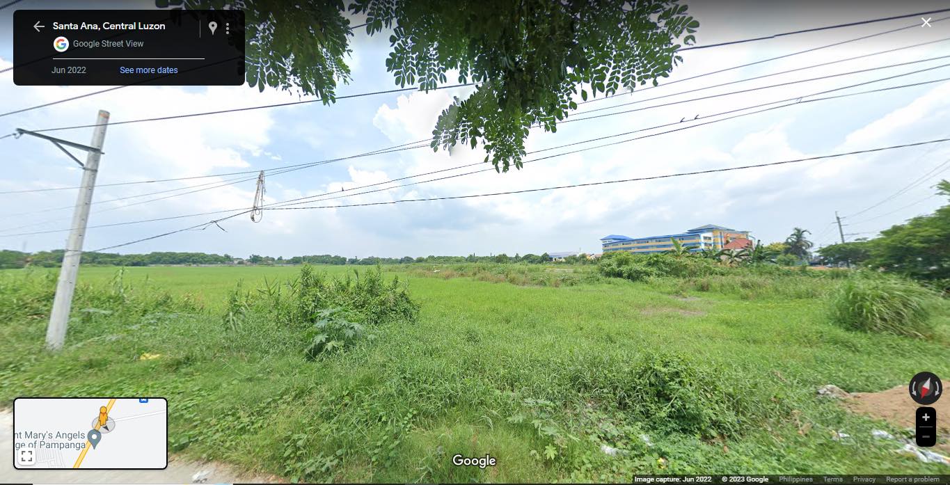 FOR SALE RAWLAND IN PAMPANGA WITH UNFINISHED SUBDIVISION ALONG NATIONAL ...